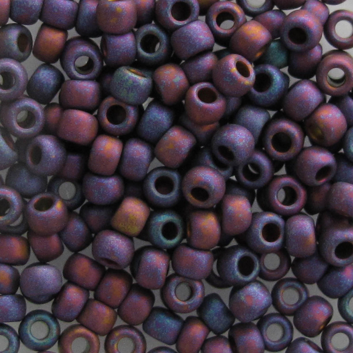 Toho #8 515F rnd Matte mardi gras 5g – Wholesale Beads