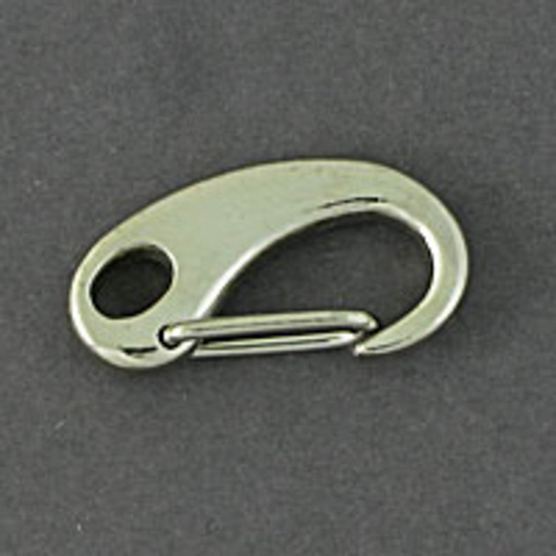 Metal 32mm kidney hinge clasp nickel 4pc – Wholesale Beads