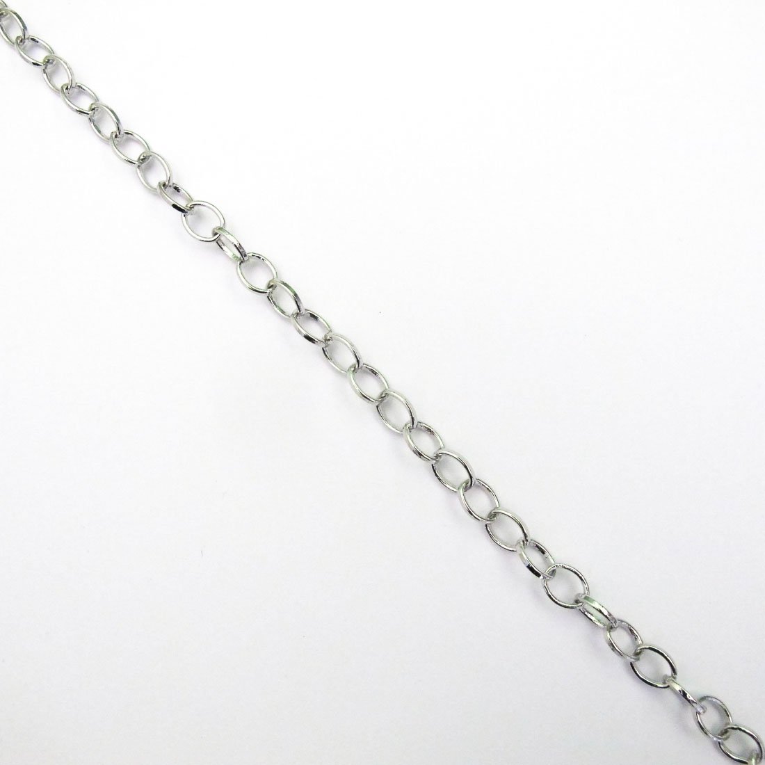 Metal chain 1mtr 8mm oval NKL – Wholesale Beads