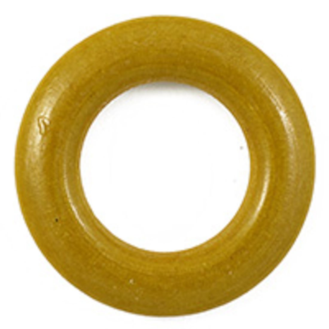 Wood 38mm rnd donut natural tan 8pc – Wholesale Beads