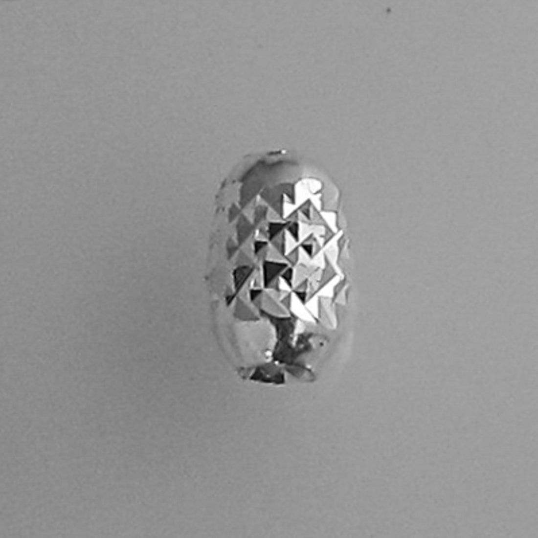 Sterling sil 4.5x3mm ZZ 1.2mm hole 6pcs – Wholesale Beads